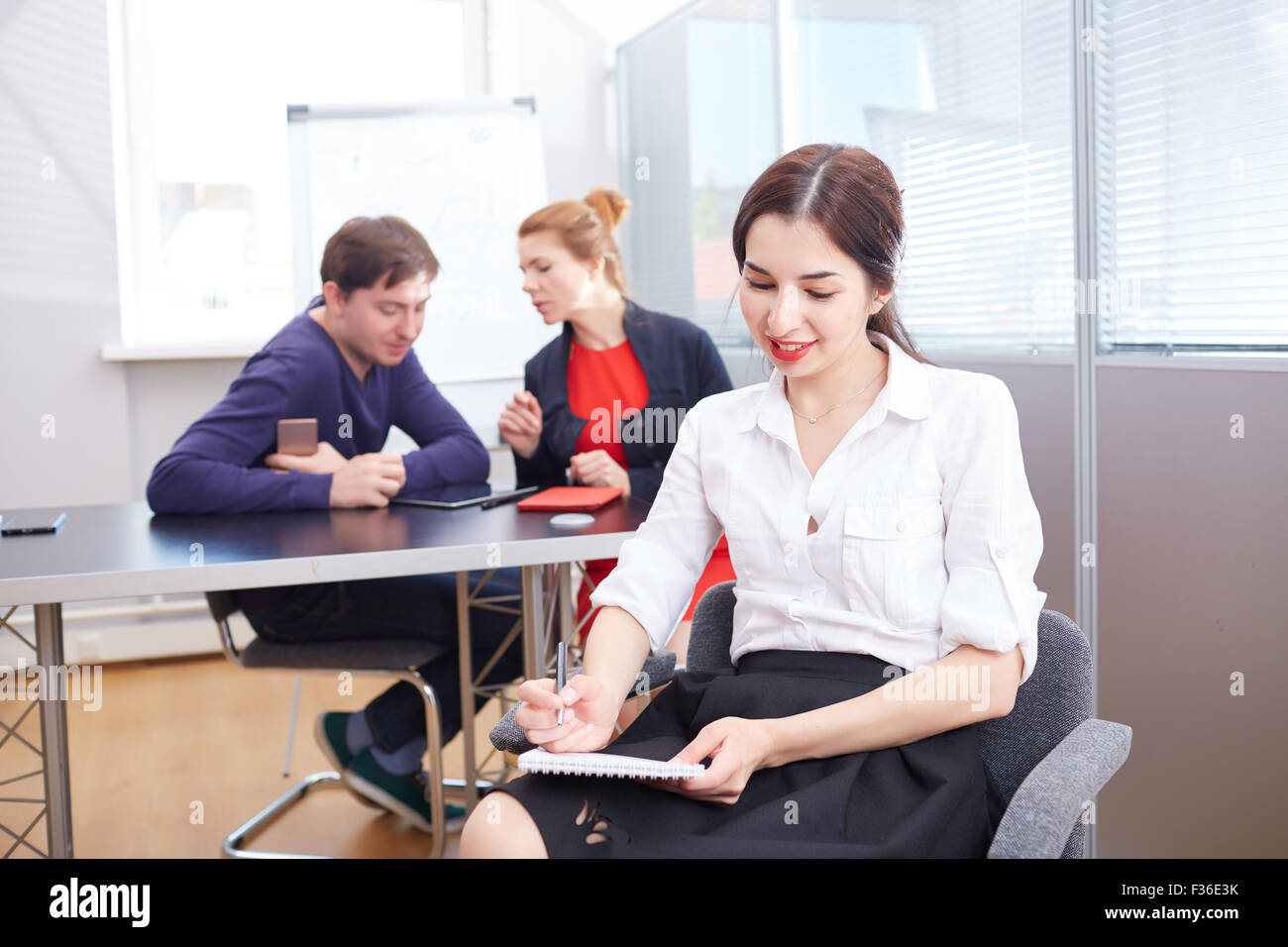Three businessmen working in the office Stock Photo - Alamy Three businessmen working in the office Stock Photo - Alamy