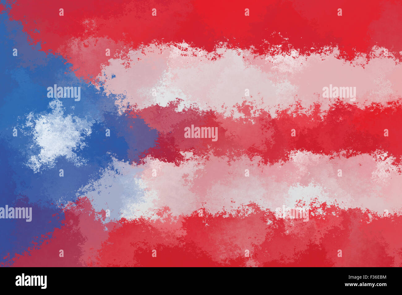 Puerto Rico grunge design pattern Stock Photo - Alamy