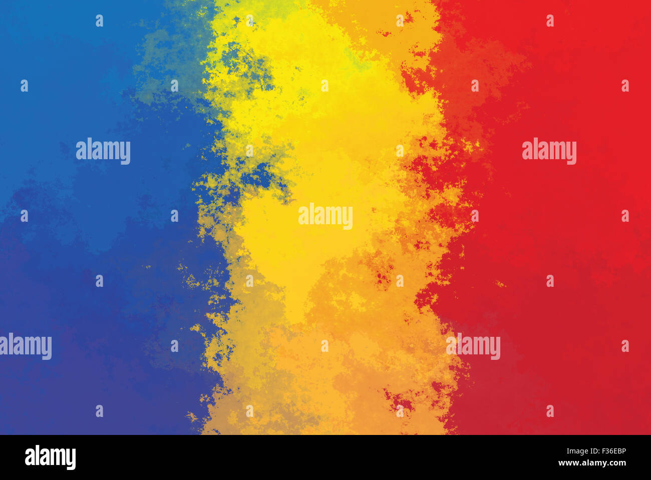 Romanian flag - grunge design pattern Stock Photo - Alamy