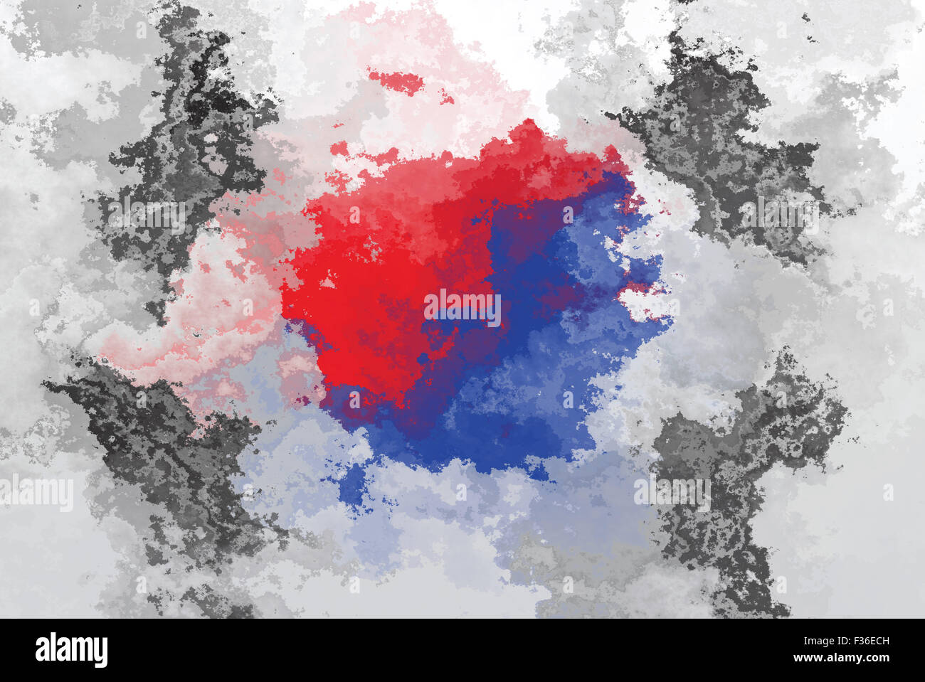 Korean flag hi-res stock photography and images - Alamy