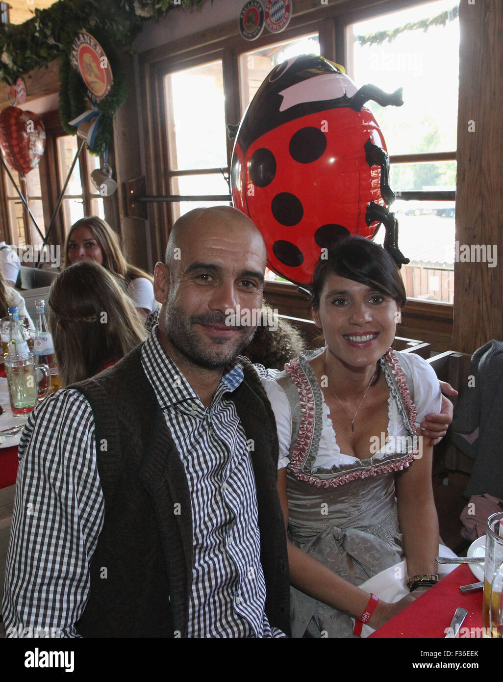 Pep guardiola and wife cristina hi-res stock photography and images - Alamy