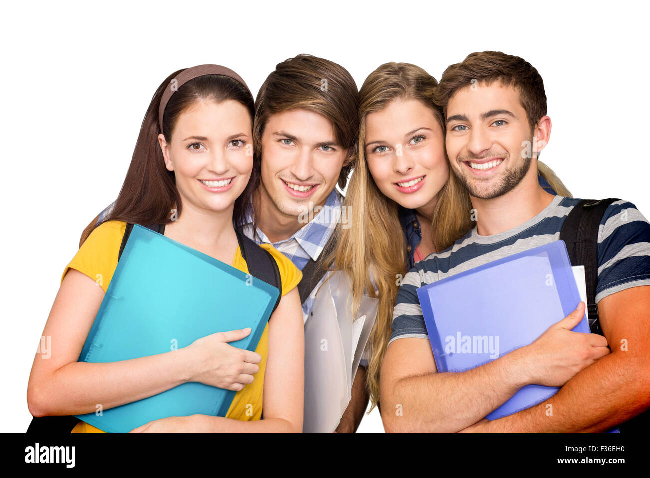 Happy students hi-res stock photography and images - Alamy