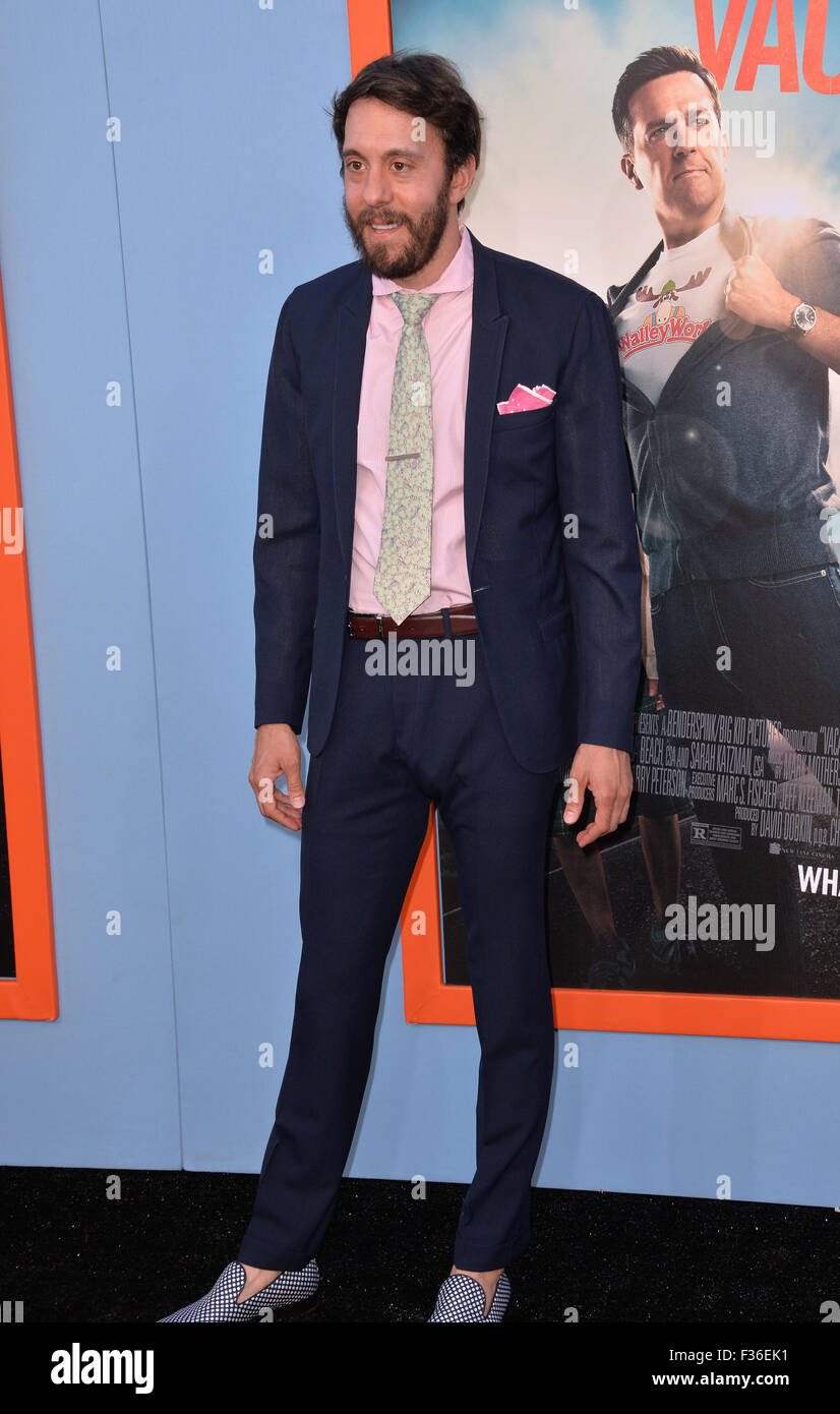 LOS ANGELES, CA - JULY 27, 2015: Jonathan Kite at the premiere of ...