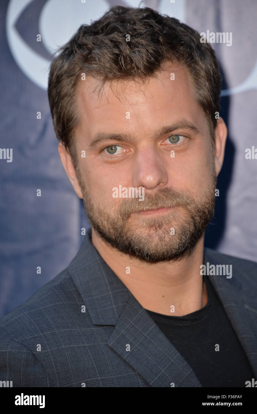 LOS ANGELES, CA - AUGUST 10, 2015: Joshua Jackson at the CBS - Showtime ...