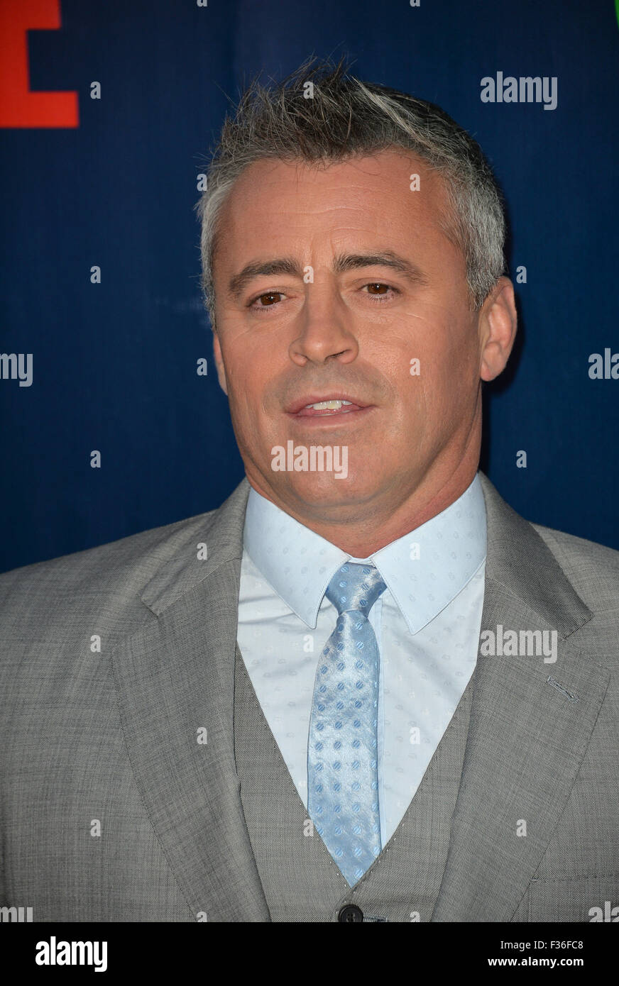 LOS ANGELES, CA - AUGUST 10, 2015: Matt LeBlanc at the CBS - Showtime ...