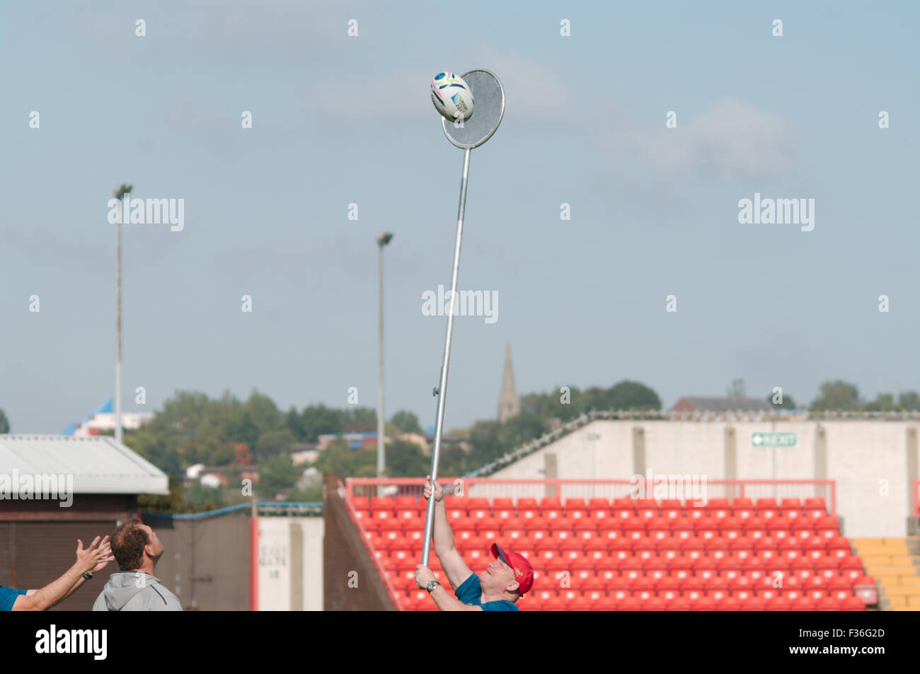 Gateshead, UK. 30 September, 2015. South Africa training, Rugby World ...