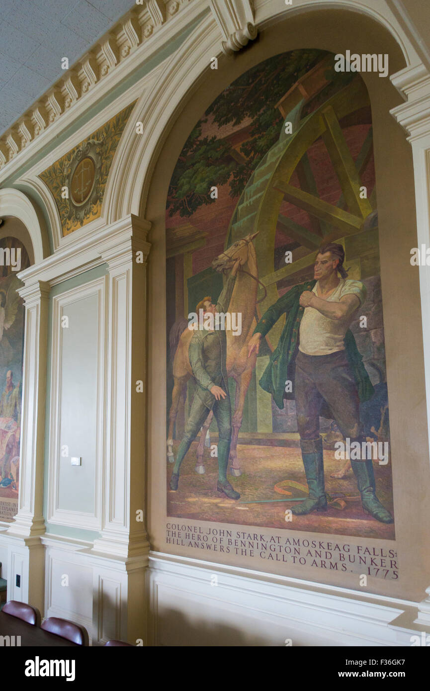 New Hampshire state capitol building in Concord Stock Photo - Alamy