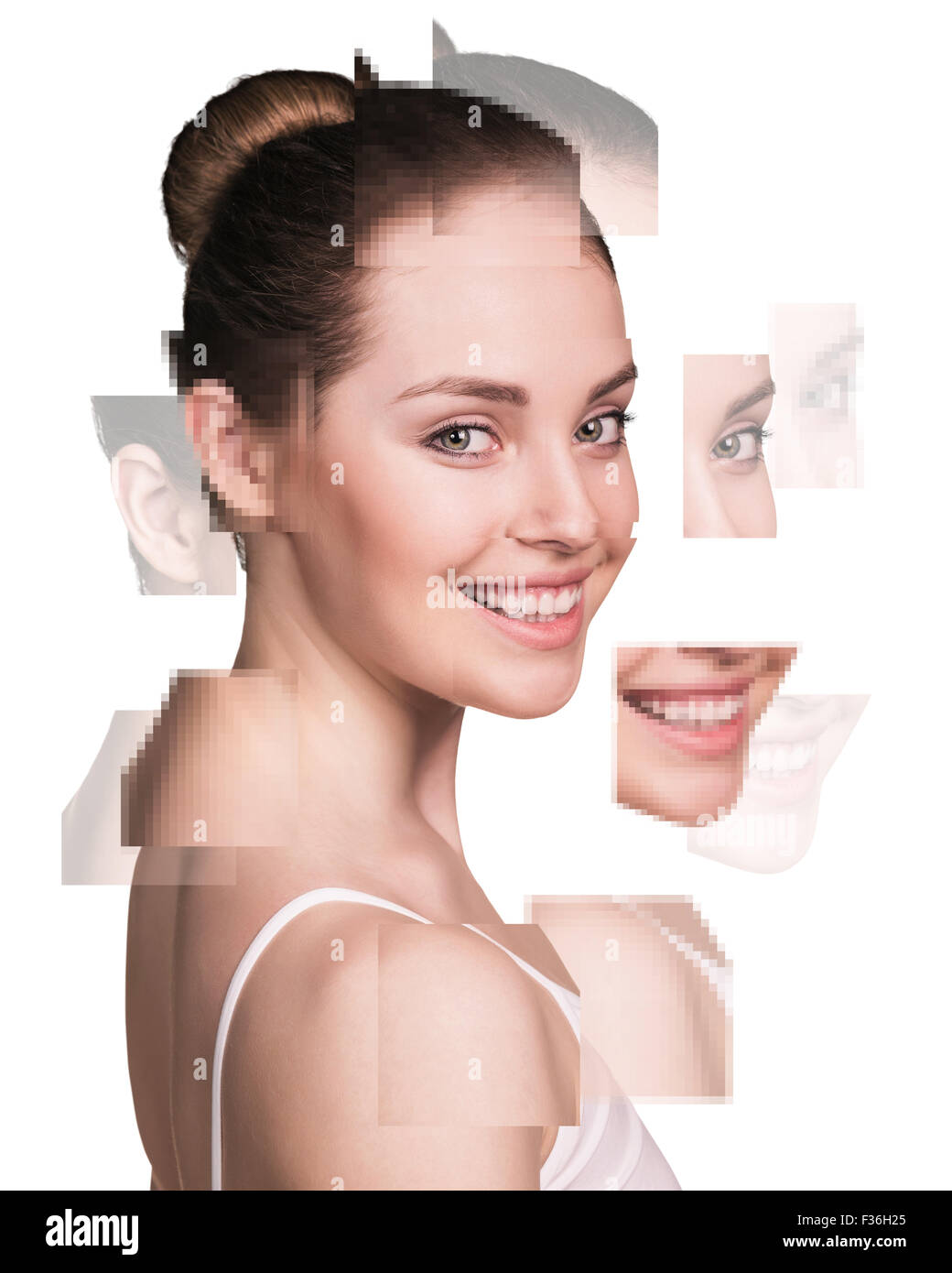 Dust woman smile hi-res stock photography and images - Alamy