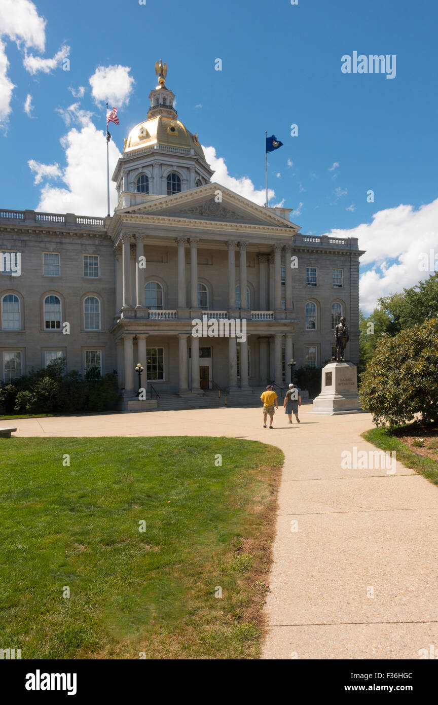 New Hampshire state capitol building in Concord Stock Photo - Alamy
