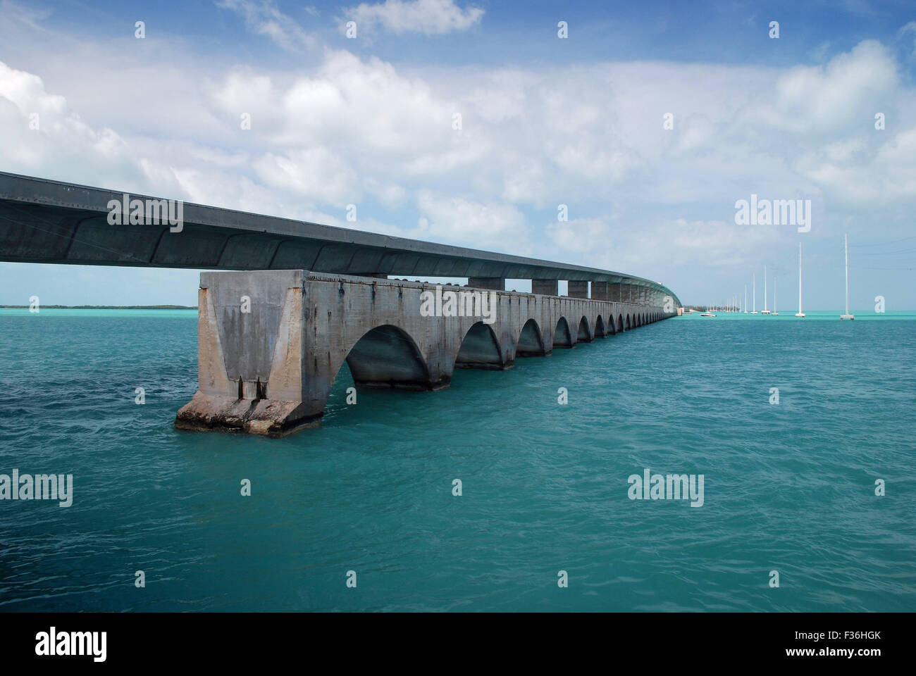 bridge on the sea Stock Photo - Alamy