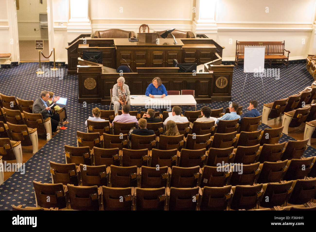 New Hampshire state capitol building in Concord Stock Photo - Alamy