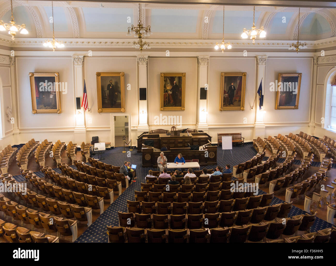 New Hampshire state capitol building in Concord Stock Photo - Alamy