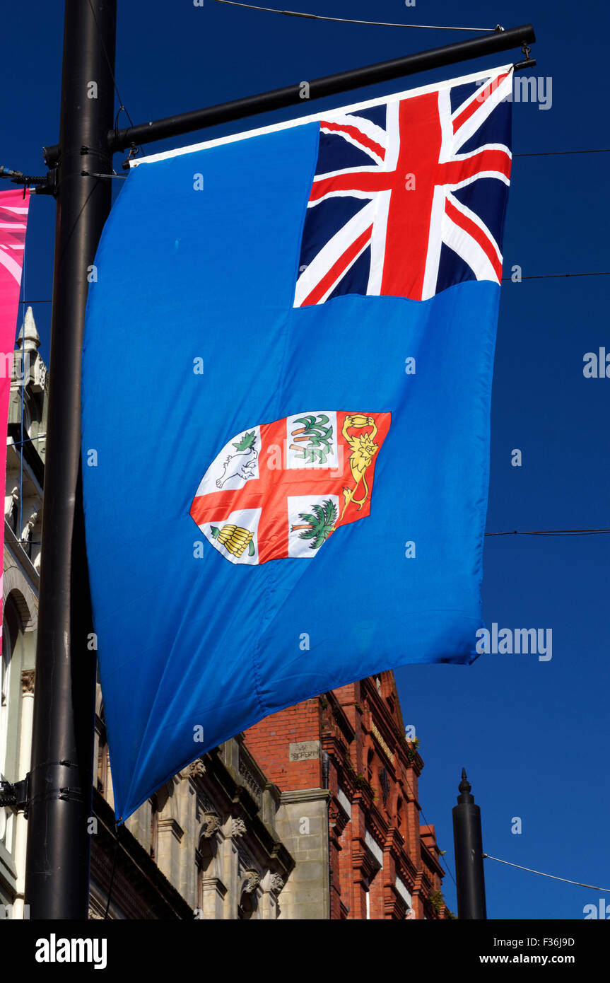 Fijian flag hi-res stock photography and images - Alamy