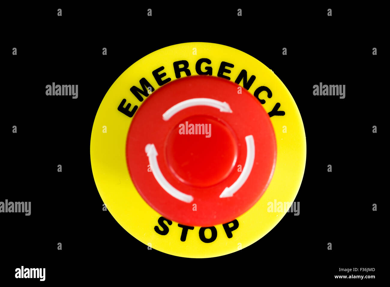Big red emergency stop button hi-res stock photography and images - Alamy
