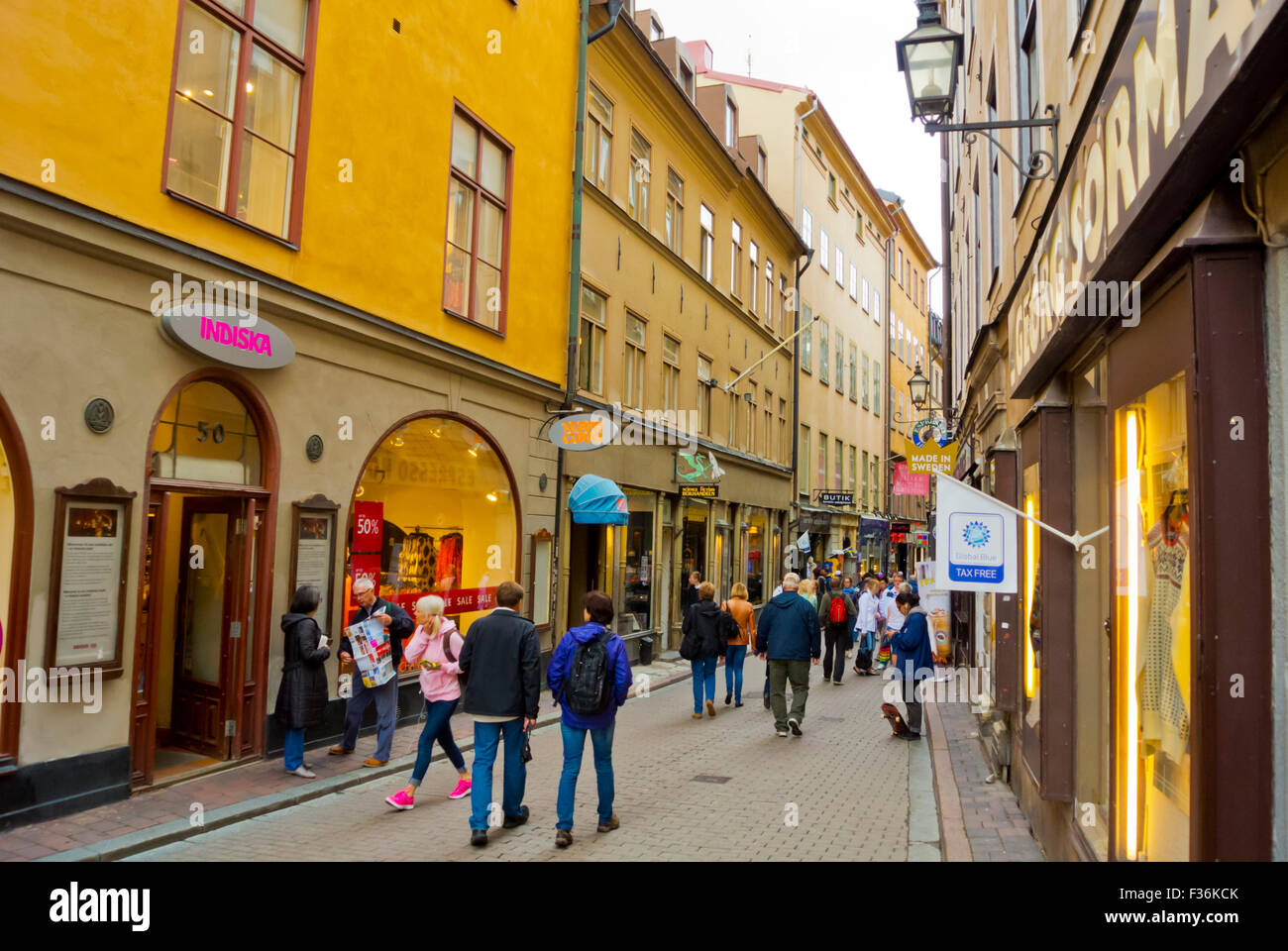 Västerlånggatan hi-res stock photography and images - Alamy