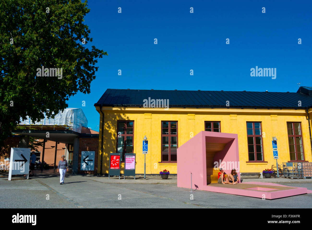 Moderna Museet, museum of modern art, Skeppsholmen island, Stockholm ...