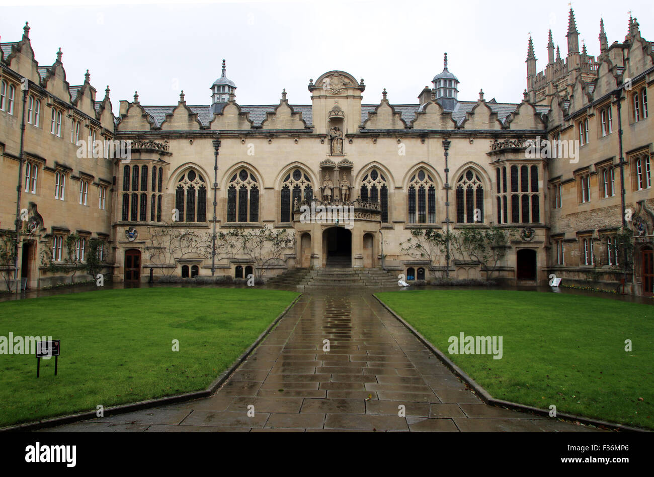 Oriel College Oxford University Stock Photo - Alamy