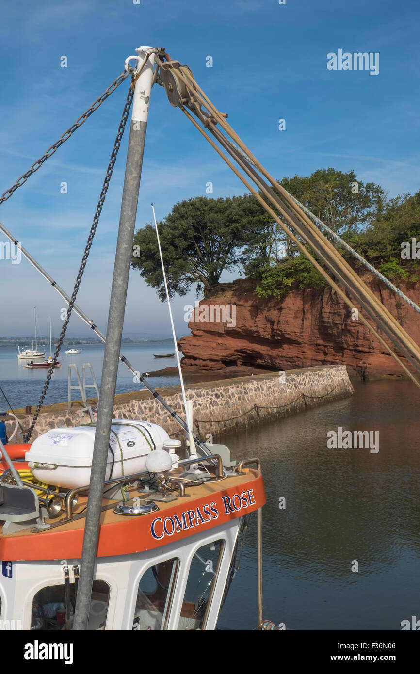 Lympstone a coastal village in East Devon England UK Compass Rose ...