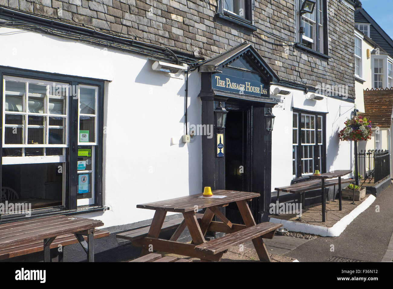 Topsham a village on the River Eve in East Devon England UK Passage ...