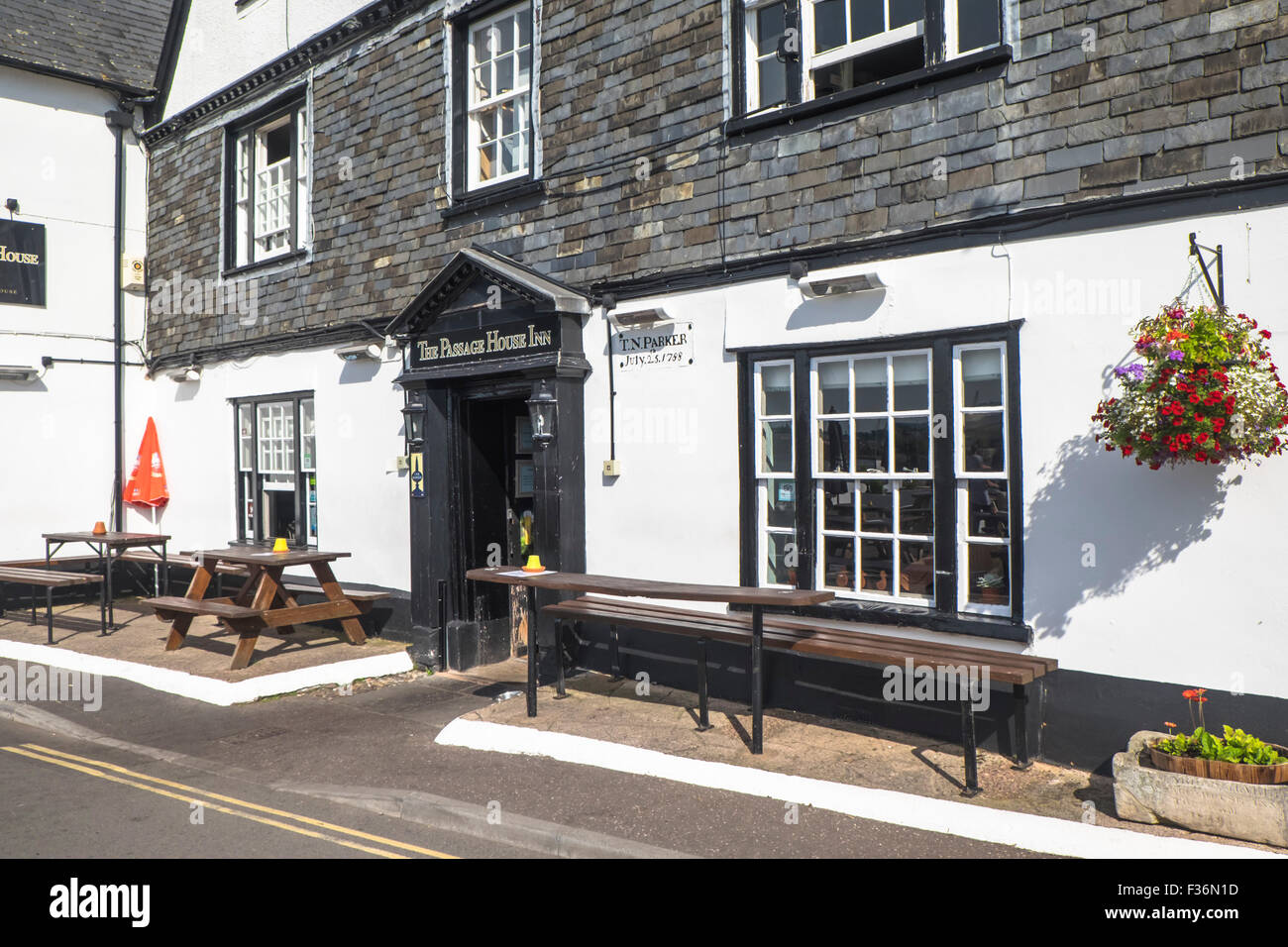 Topsham a village on the River Eve in East Devon England UK The Passage ...