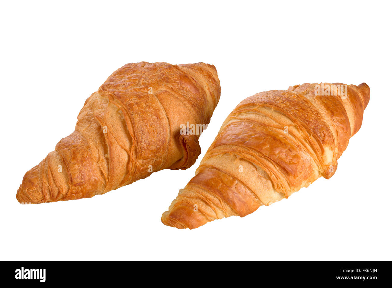 Sweet Croissant with chocolate isolated on white background Stock Photo ...