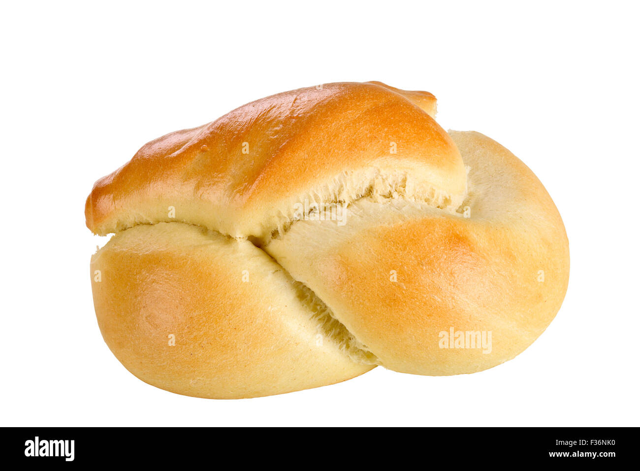 Bread roll isolated on white background Stock Photo - Alamy