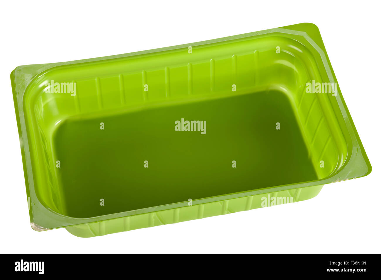 Green plastic mold isolated on white background Stock Photo - Alamy