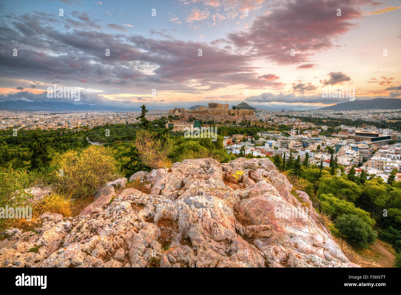 Filopappou athens hi-res stock photography and images - Alamy