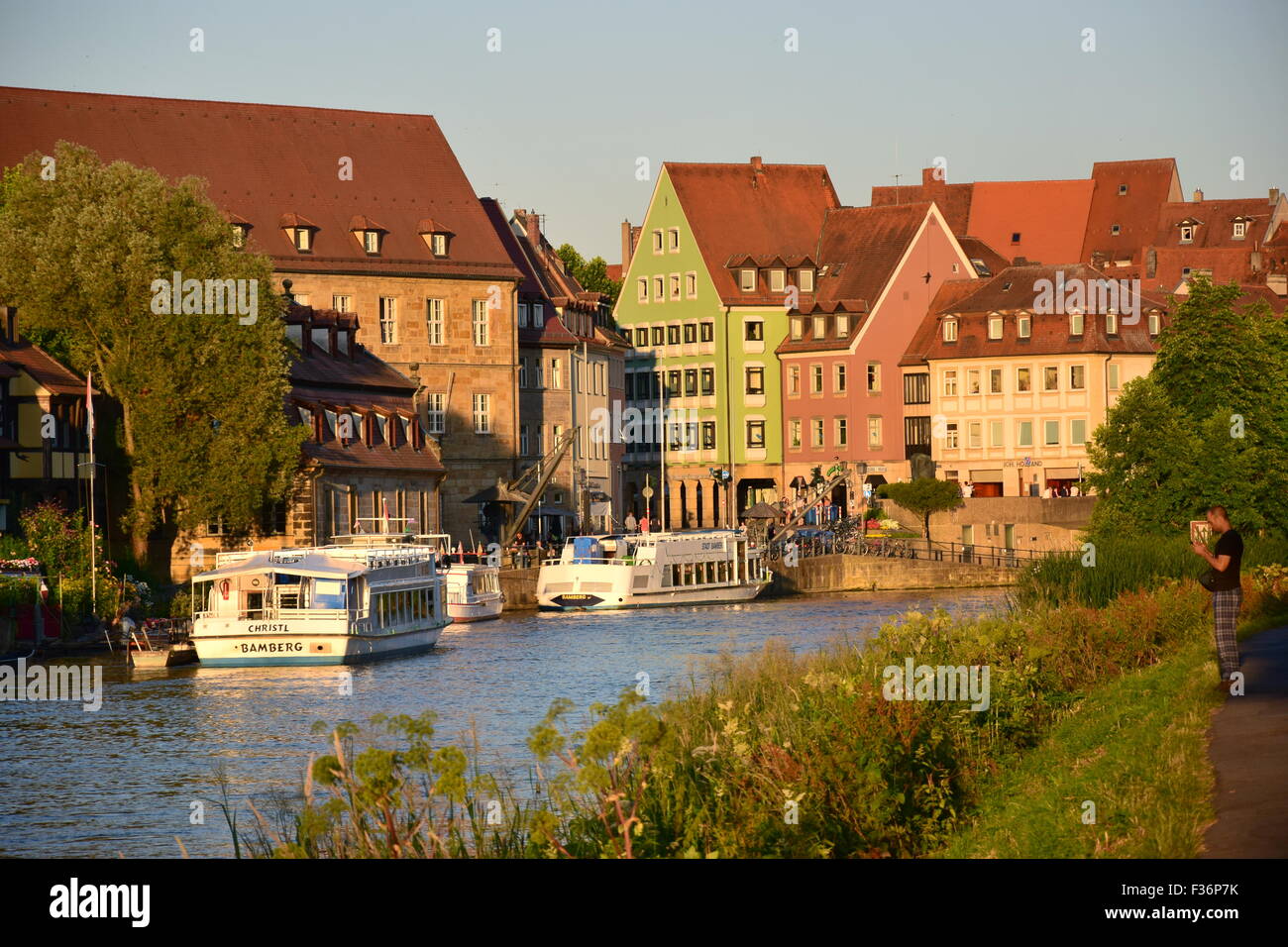 Bamberg (German pronunciation: [ˈbambɛɐ̯k]) is a town in Bavaria ...