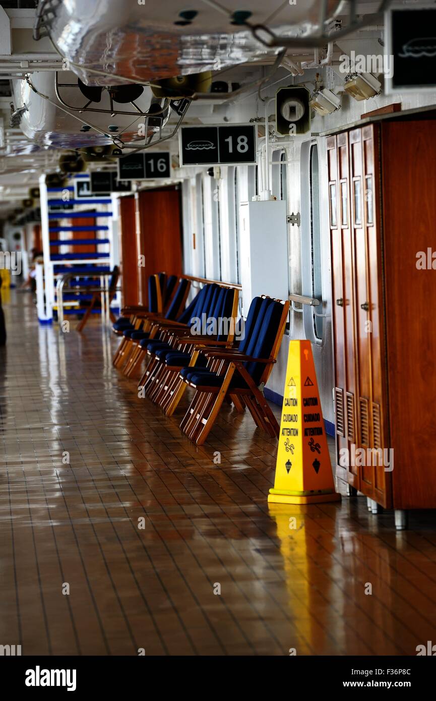 Sun loungers by the Lifeboats Stock Photo - Alamy