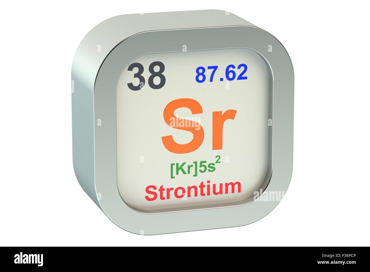 Strontium Element Fireworks