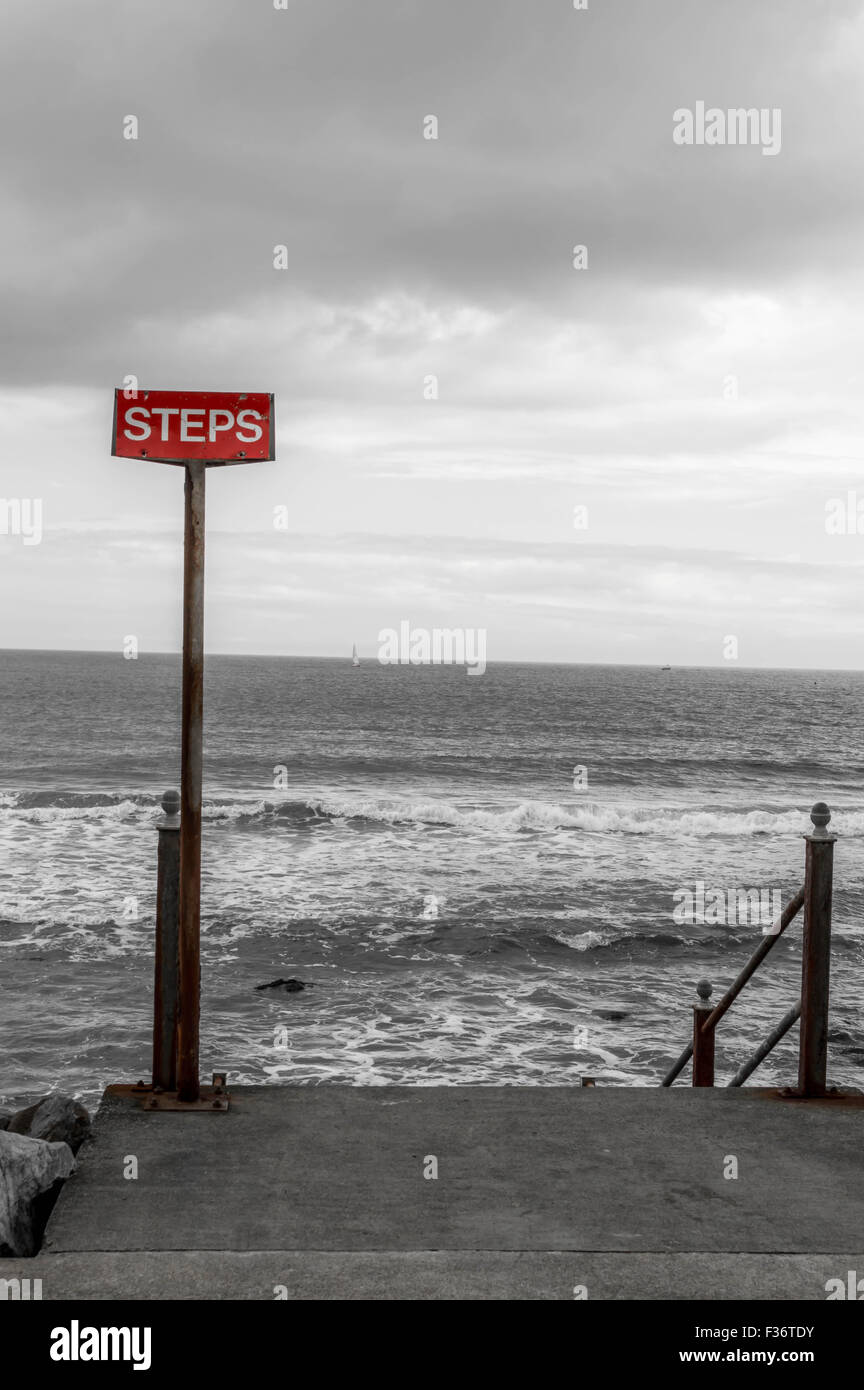 Scary dark stone steps hi-res stock photography and images - Alamy