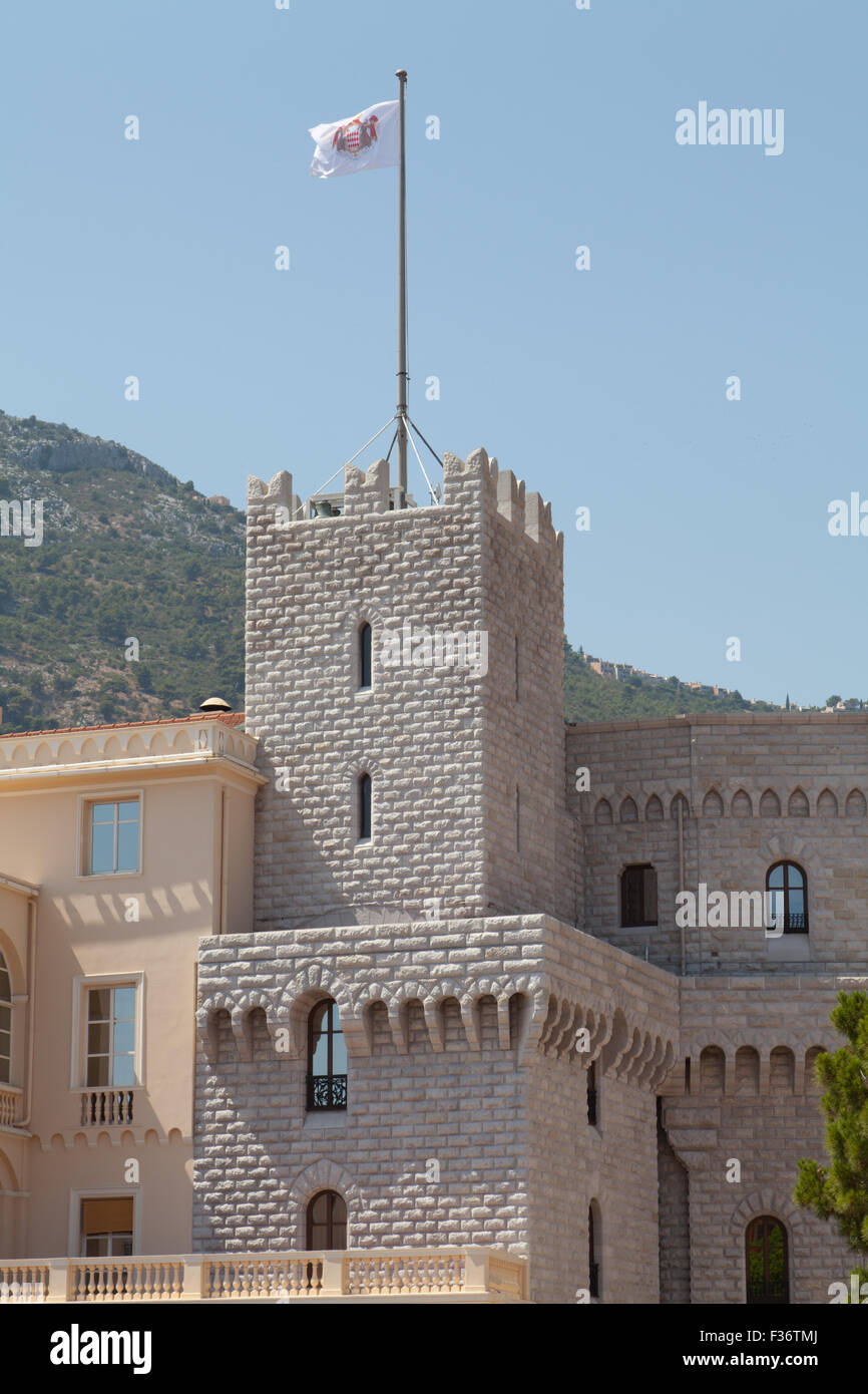 St Mary's Tower, Prince's Palace of Monaco, Monaco Stock Photo - Alamy