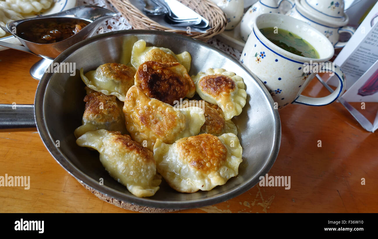 Polish pierogi dish hi-res stock photography and images - Alamy