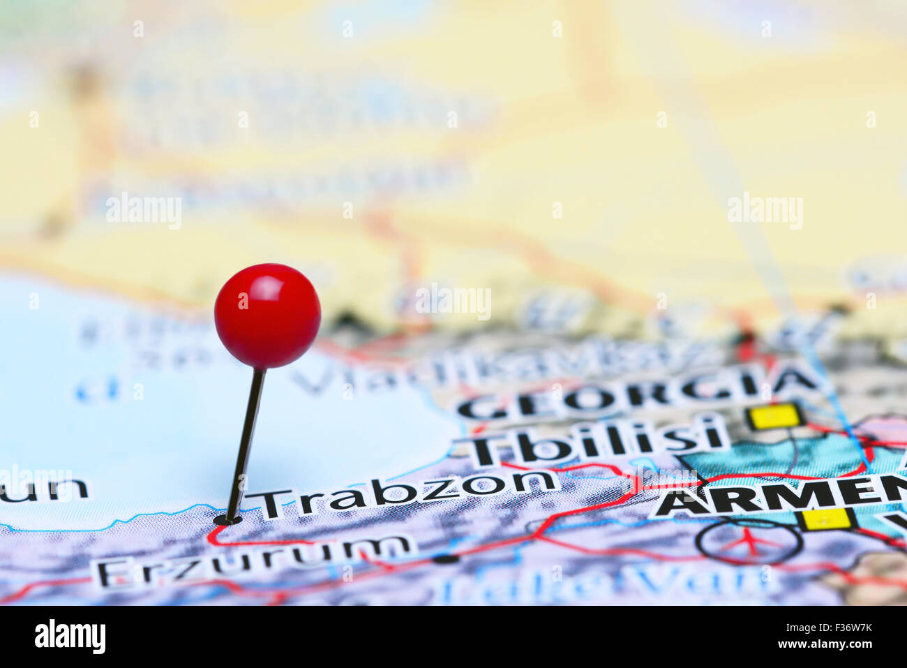 Map of trabzon hi-res stock photography and images - Alamy