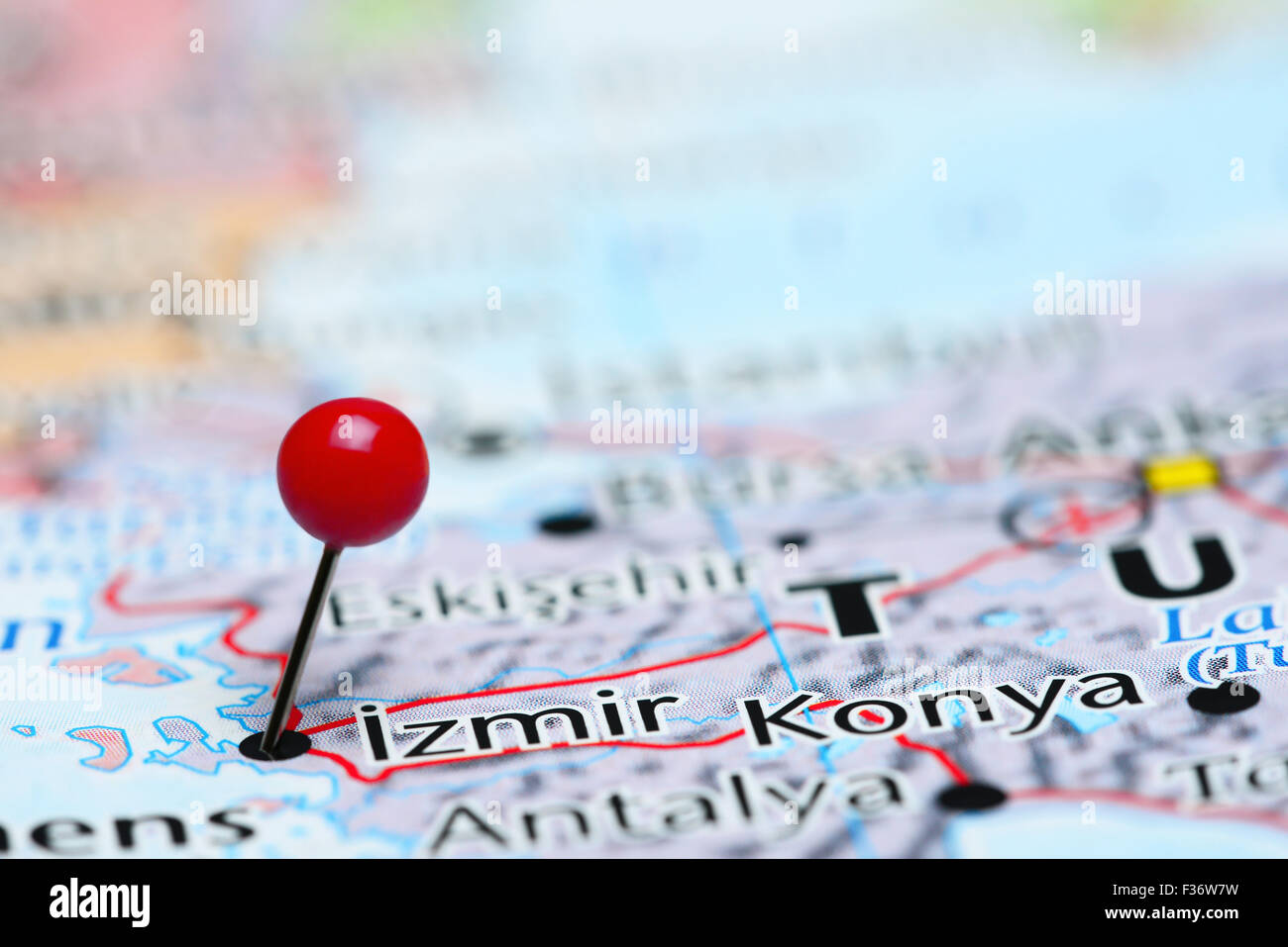 Map of izmir hi-res stock photography and images - Alamy