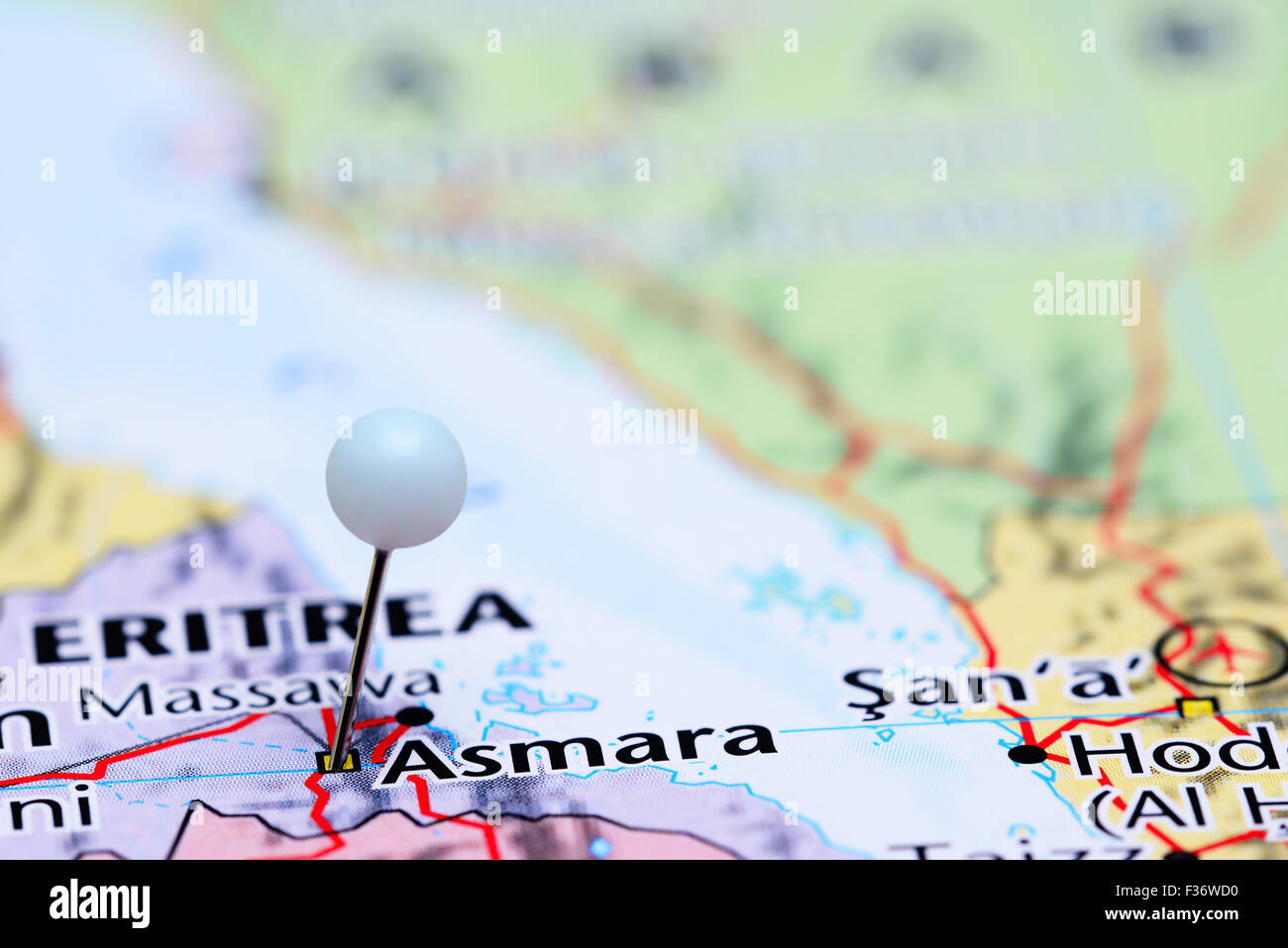 Map of asmara hi-res stock photography and images - Alamy