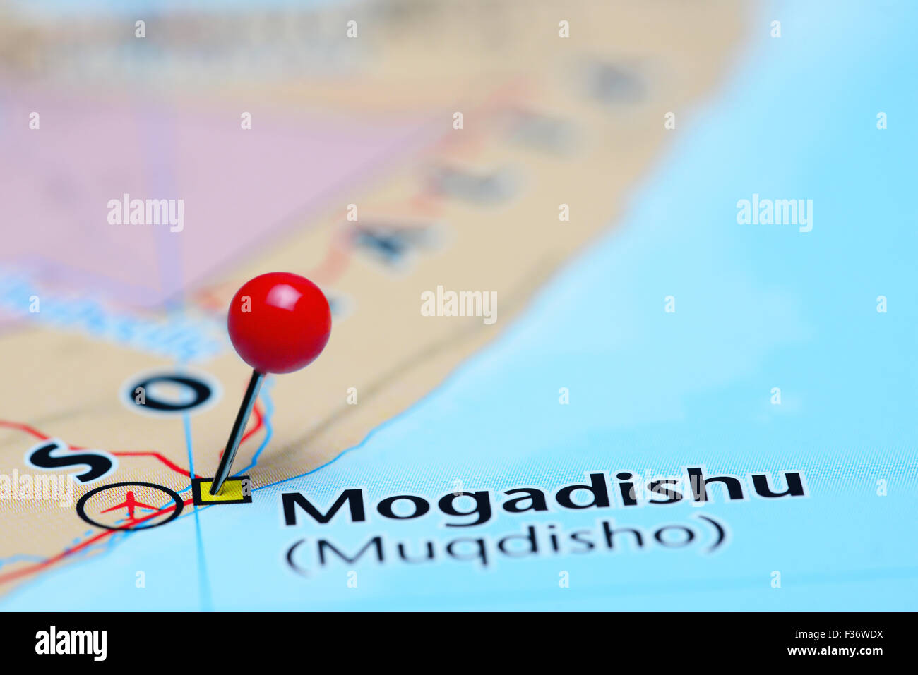 Map mogadishu somalia map mogadishu hi-res stock photography and images ...