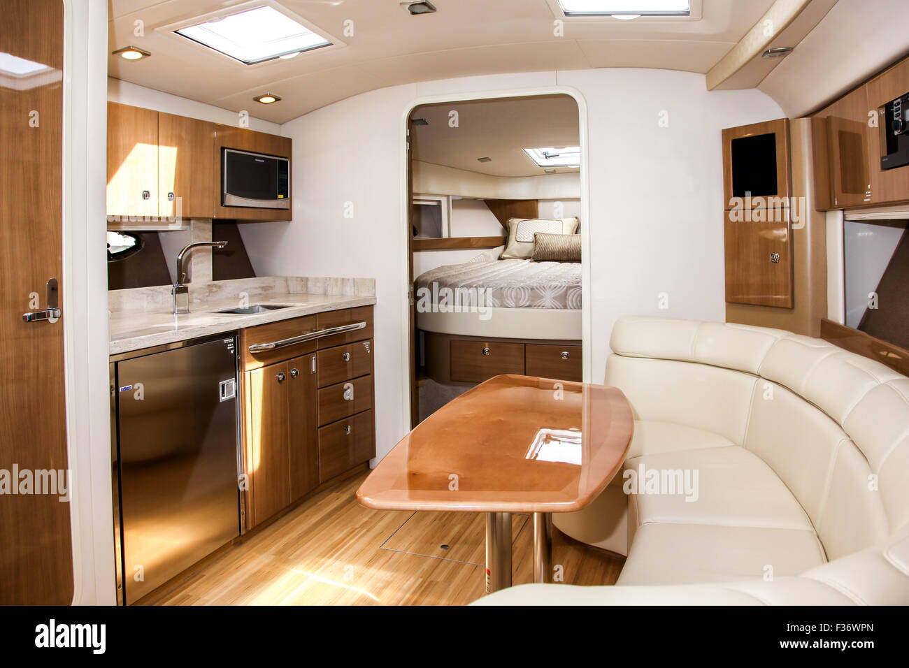 Luxury boat inside hi-res stock photography and images - Alamy