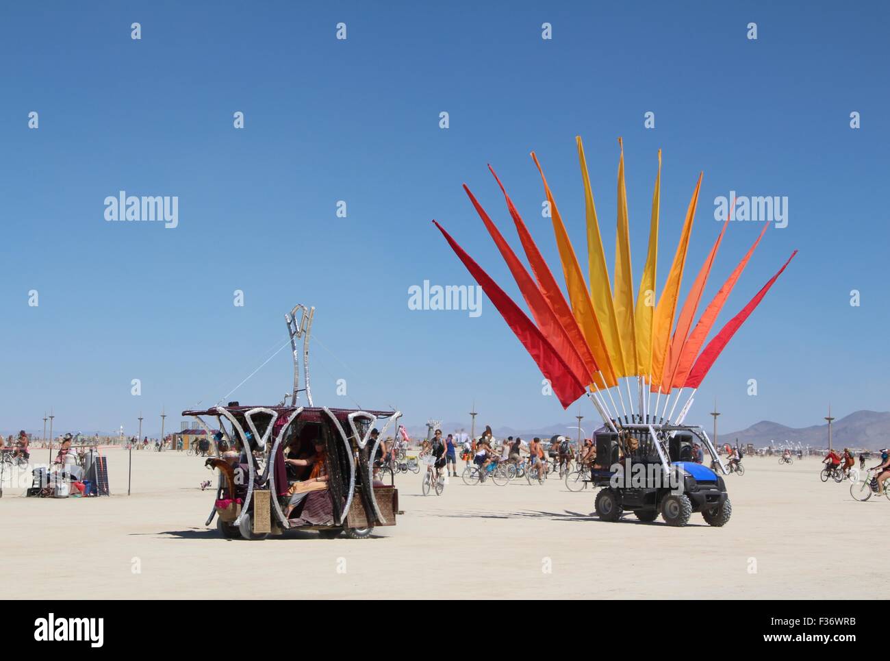 Burning man art cars hi-res stock photography and images - Alamy