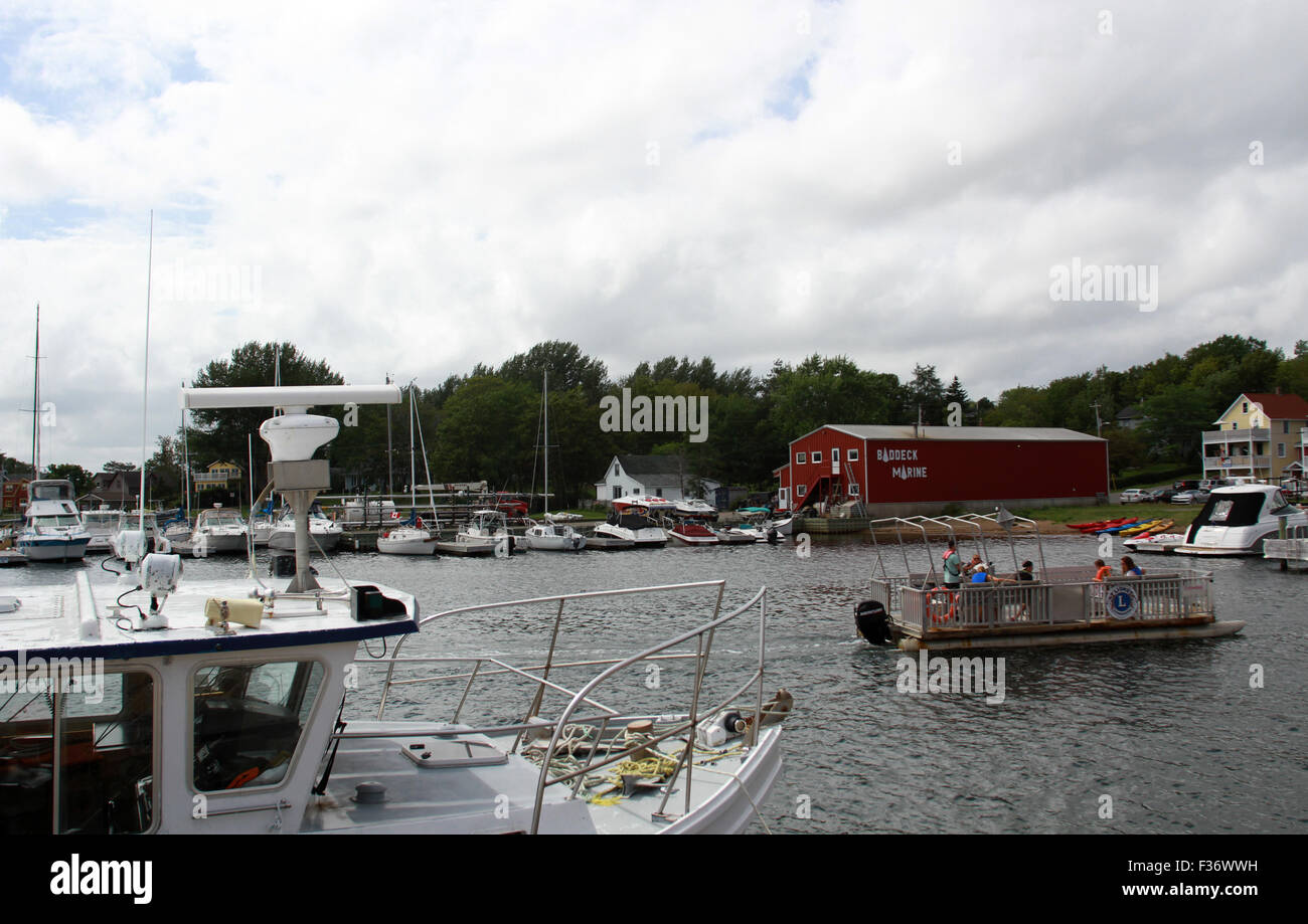 The Village of Baddeck, N.S Stock Photo - Alamy