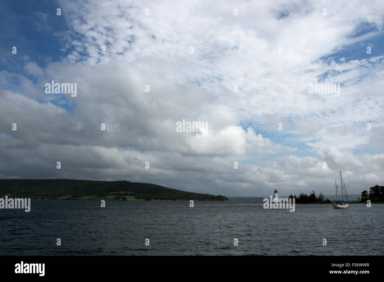 The Village of Baddeck, N.S Stock Photo - Alamy