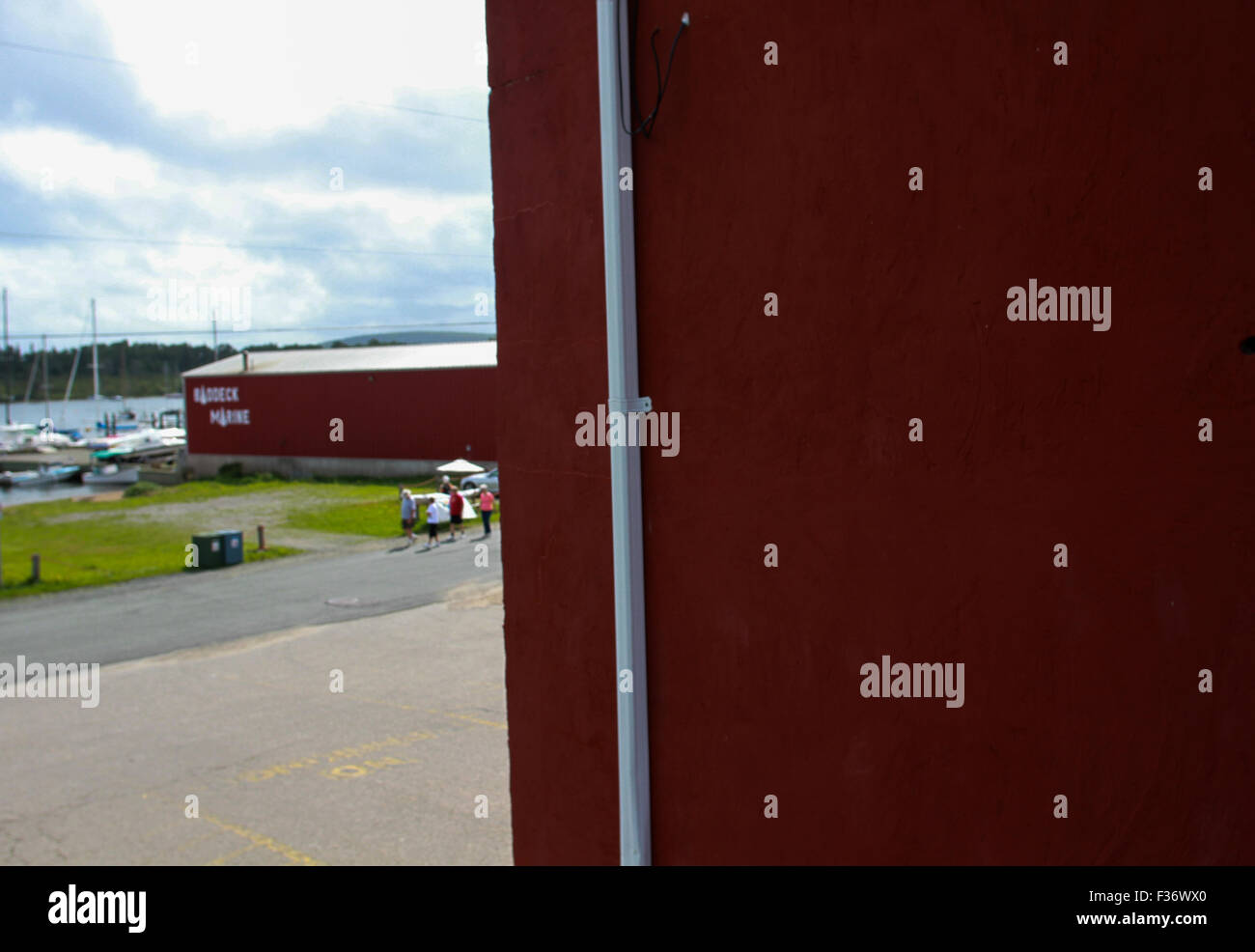 The Village of Baddeck, N.S Stock Photo - Alamy