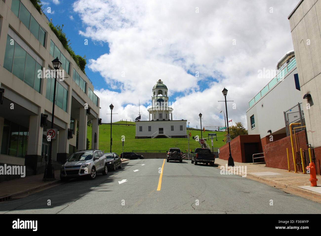 The town clock at Citadel Hill in Halifax, N.S Stock Photo - Alamy