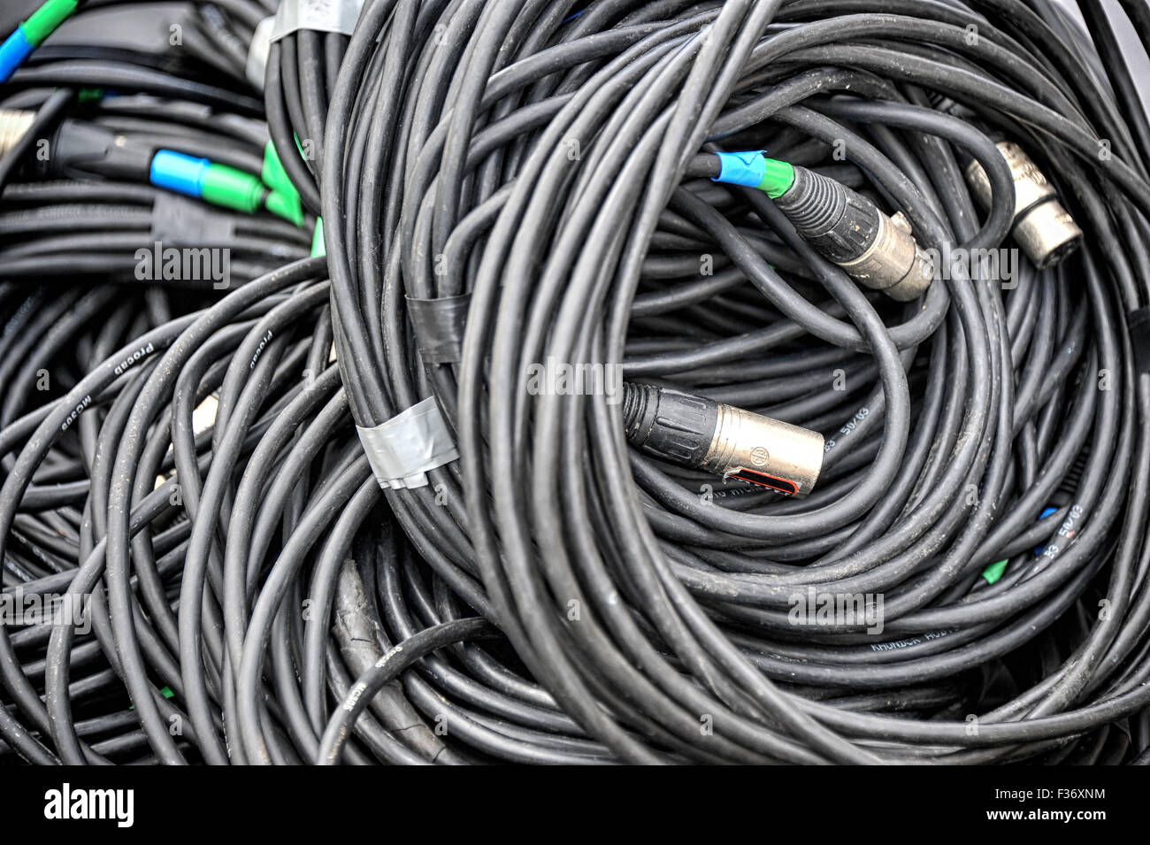 Cables and Plugs Stock Photo - Alamy