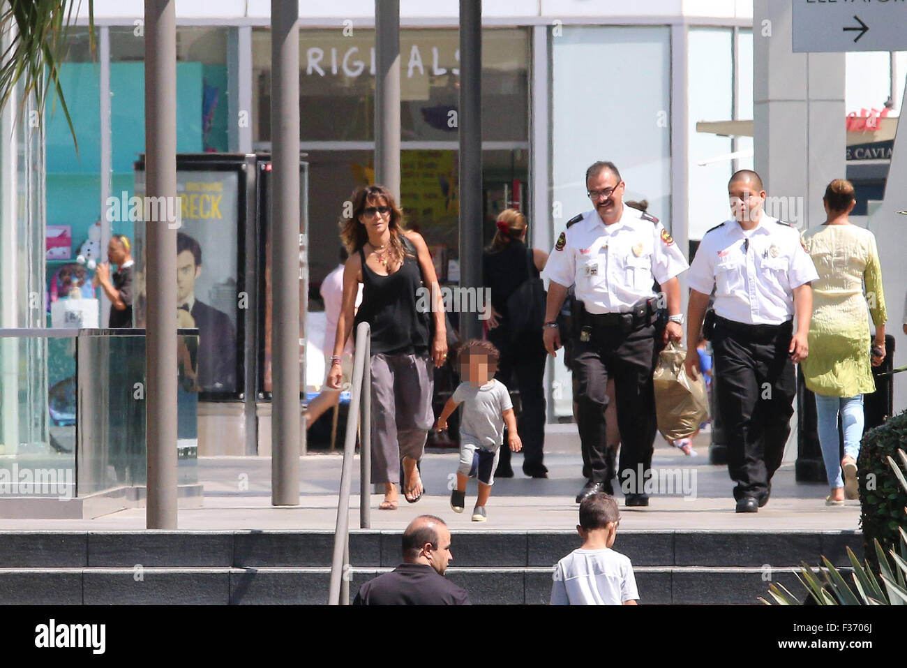 Academy Award-winning actress Halle Berry was all smiles with son Maceo ...
