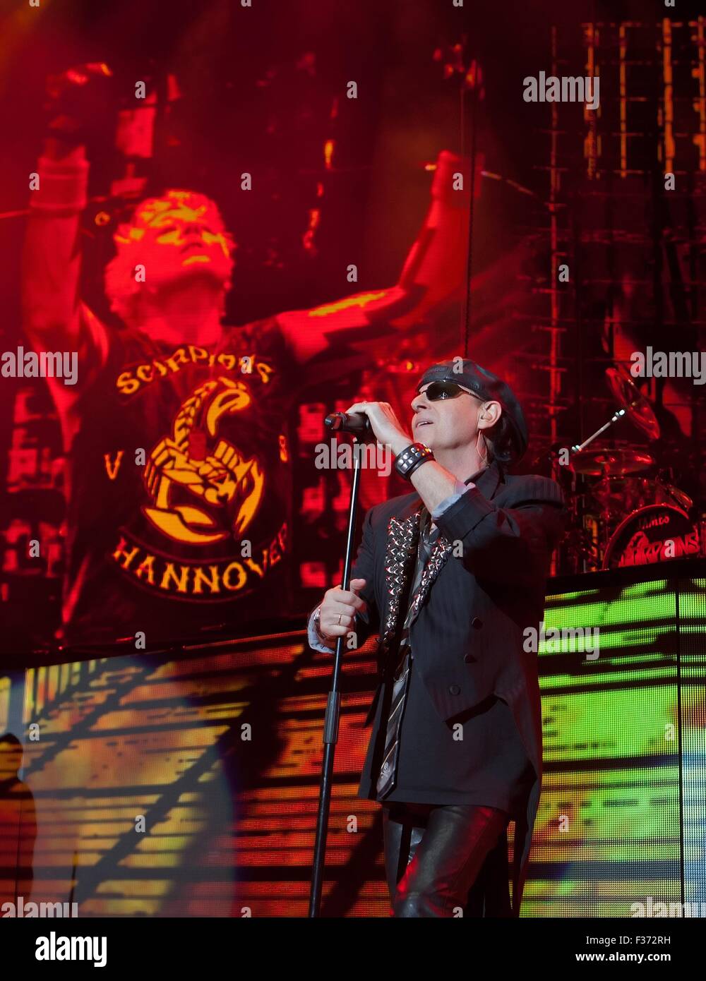 Englewood, Colorado, USA. 29th Sep, 2015. Scorpions Lead Singer Klaus ...