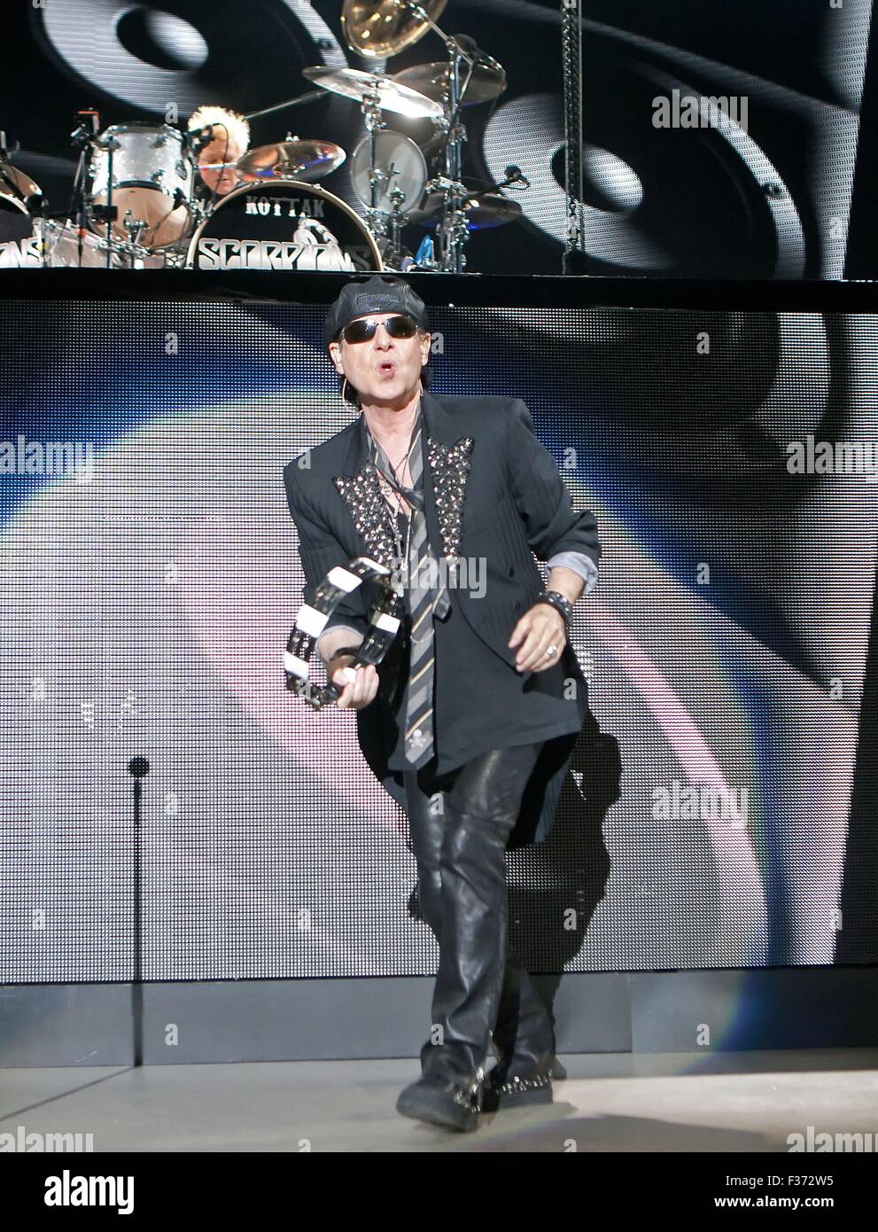 Englewood, Colorado, USA. 29th Sep, 2015. Scorpions Lead Singer KLAUS ...