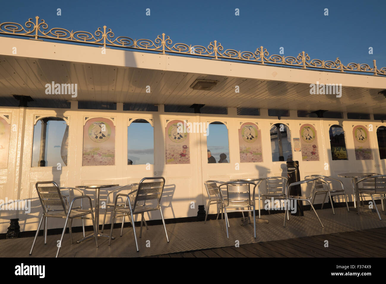 Late afternoon Spring sunshine on Brighton pier Stock Photo - Alamy