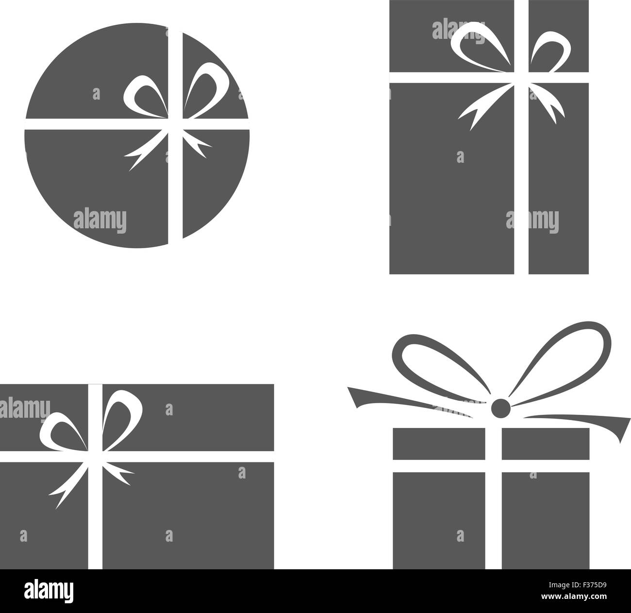 Gift box vector vectors hi-res stock photography and images - Alamy